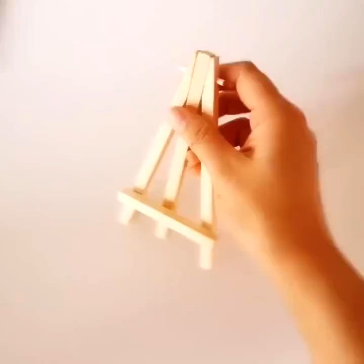 Mini Wooden Easel Display Stand Triangle Adjustable Display Rack Canvas ... Mini Wooden Easel Display Stand Triangle Adjustable Display Rack Canvas ...