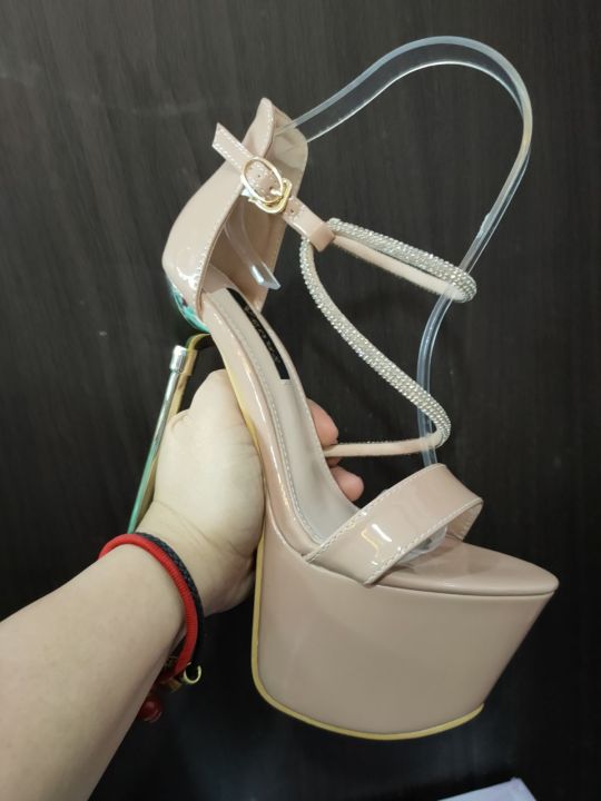 8 inches Pageant High Heels Stilleto Sandals | Lazada PH