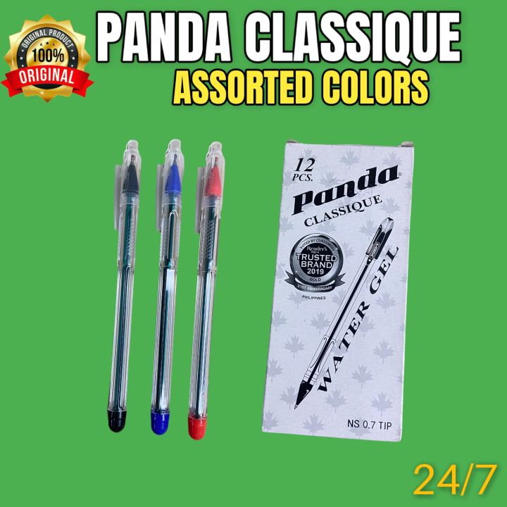 PANDA CLASSIQUE BALLPEN (Assorted Colors) sold per Box | Lazada PH