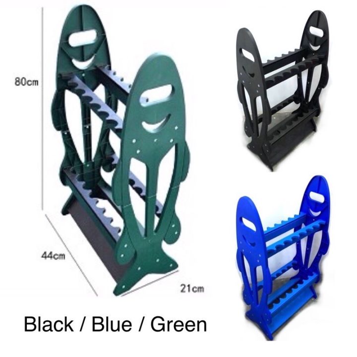 🔥Year End Sales Fishing Rod Rack / Rod Holder / Rak Pancing / 16 Slot ...