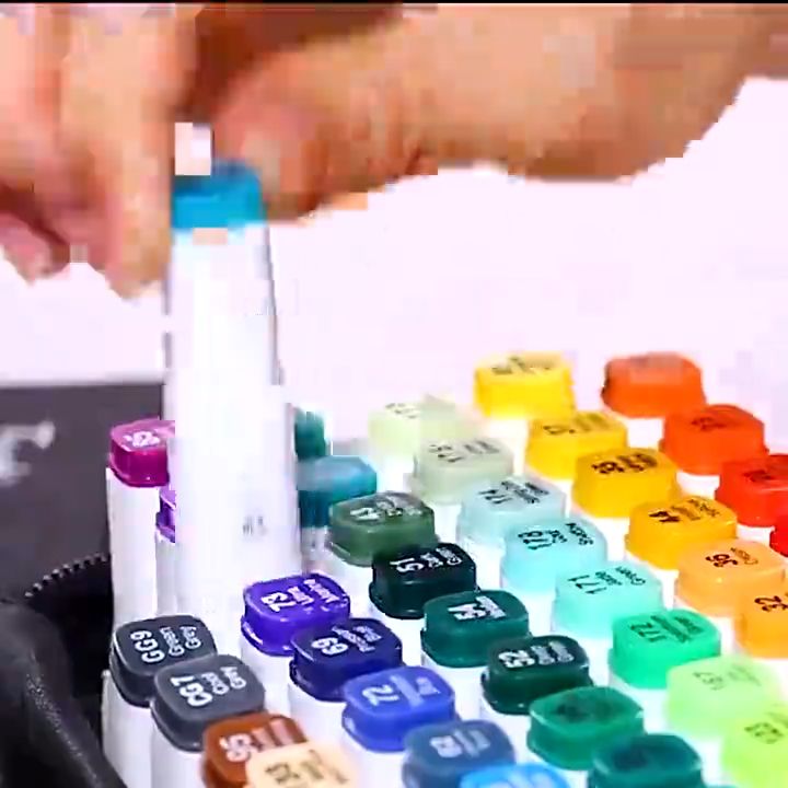 168colors Alcohol Marker Art Marker Set Color Marker Set Highlighter ...