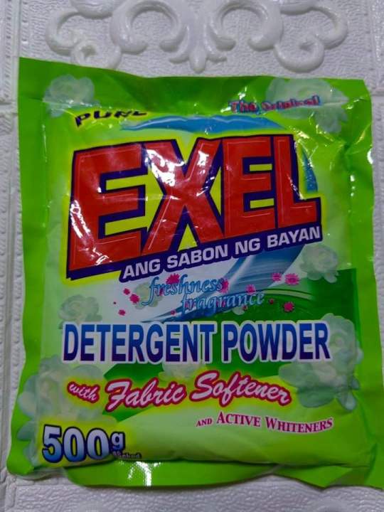 The Original Pure Exel Detergent Powder with Fabric Softener and Active ...