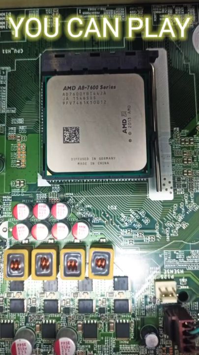 FOR SALE : AMD A8 7600 + AMD A68 Mobo + 8GB DDR3 ( Bundle refurbished ...