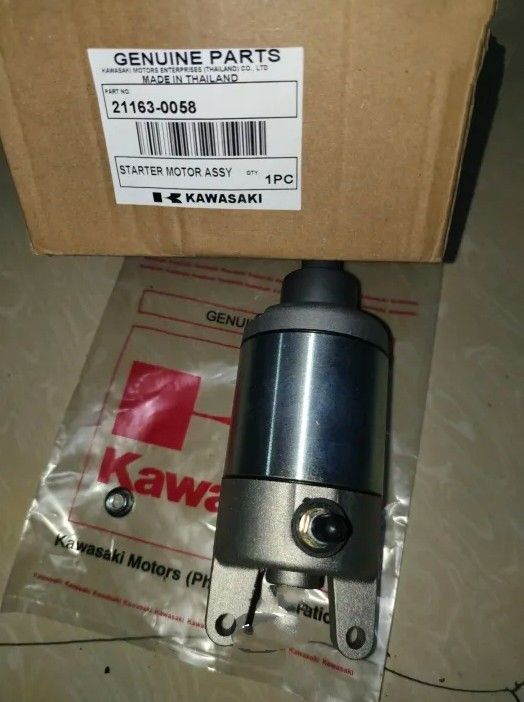 kawasaki genuine starter motor for barako bc175(/v2) | Lazada PH