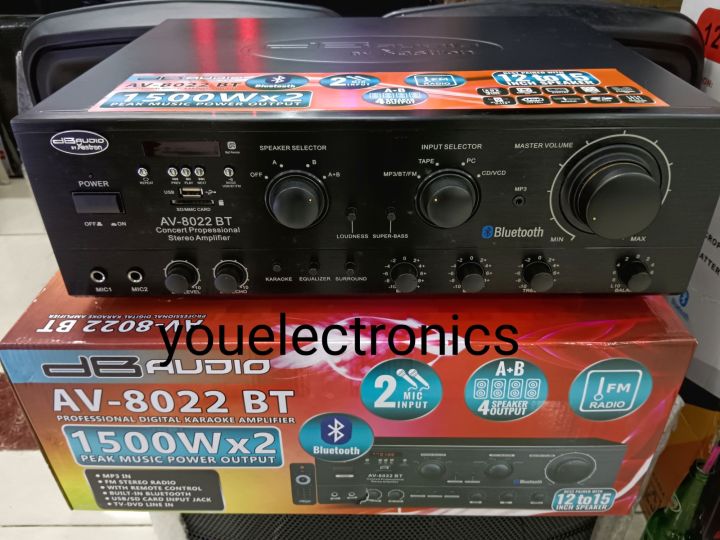 AV8022 BT 1500wx2 | Lazada PH