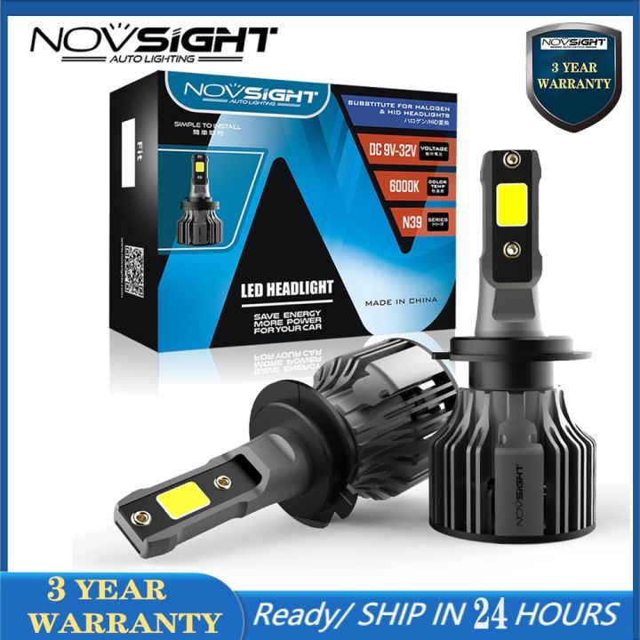ORIGINAL NOVSIGHT H4 LED Headlight for Car H4 H7 H11 led Bulb 12V 72W ...