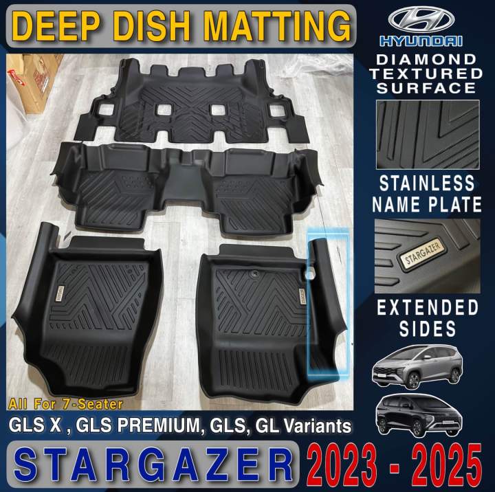 Hyundai Stargazer 2023-2025 Deep Dish Matting | Lazada PH