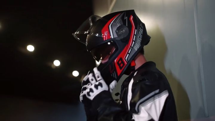 AXK 902 Helmet Dual Lens Flip Up Racing Helmet Unisex with ICC | Lazada PH