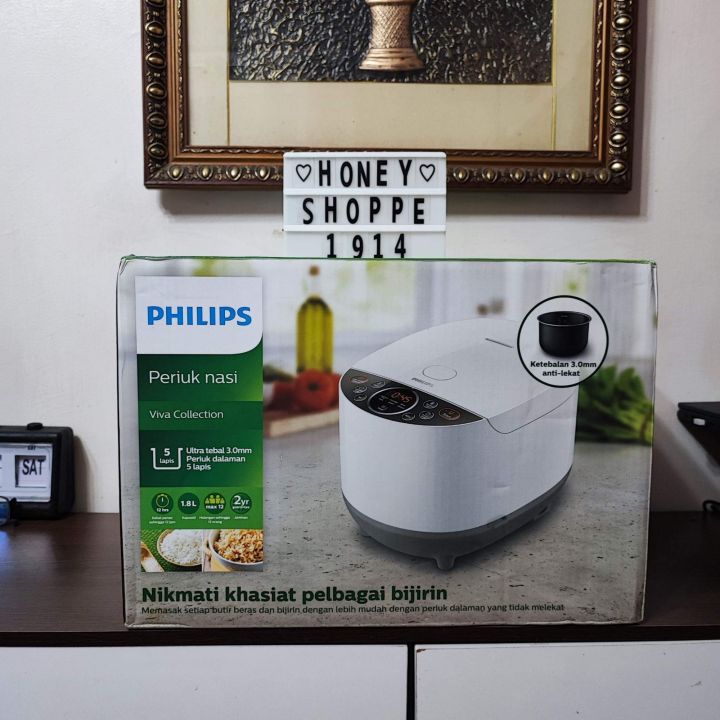 PHILIPS Rice Cooker 1.8L | Lazada PH
