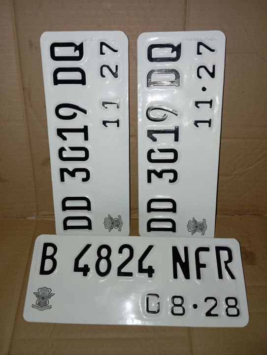 PLAT MOTOR BAUT TANAM BERLOGO DAN KORLANTAS POLRI | Lazada Indonesia