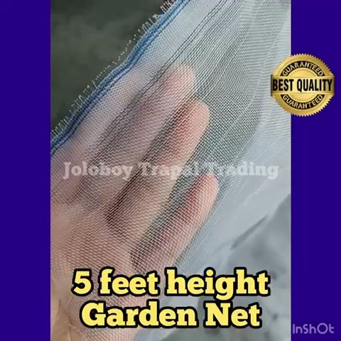 5ft Height 5/10meters Length FINE SCREEN GARDEN NET | Lazada PH