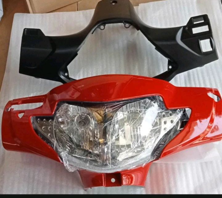 HEADLIGHT SET FOR WAVE125i with free switch and turnilyo | Lazada PH