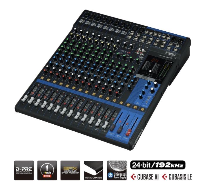 YAMAHA MG16XU 16-CH. MIXER W/USB & FX | Lazada PH