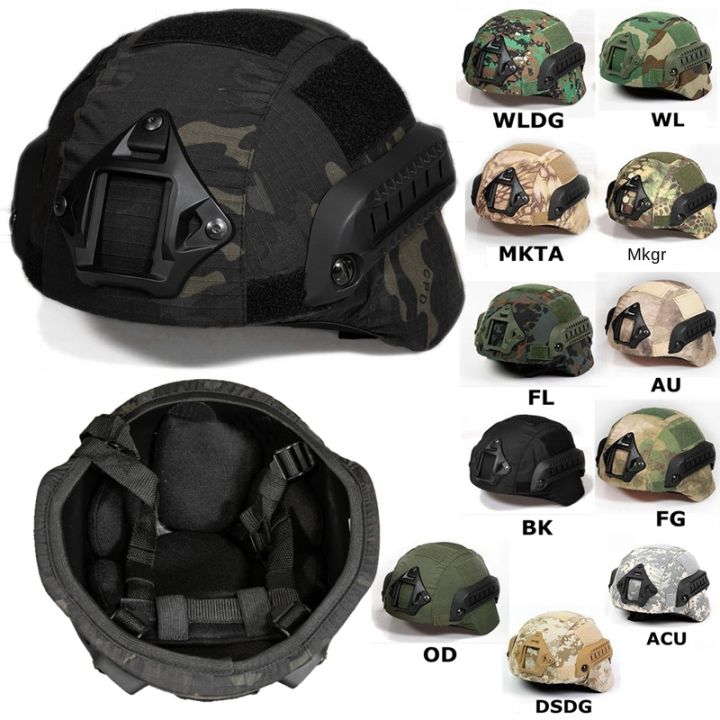 MICH2000 Helmet Cover Outdoor Sports Airsoft Gear Helmet Accessory ...