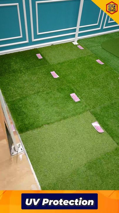 Aqsa Karpet Rumput Tiruan Grass Carpet Single UV 15mm - 40mm Grass ...