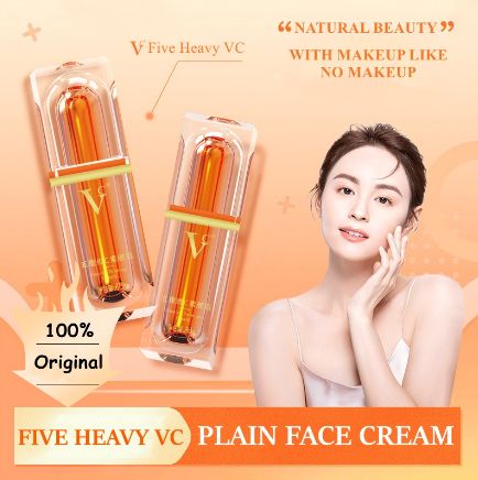 Original Five VC Makeup Cream Natural Tone Up Cream Lazy Cream Plain Face Cream Brightening Dull ...