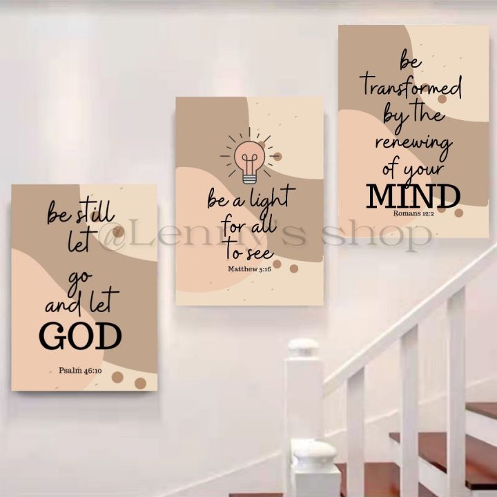 HOME WALL DECOR NEW AFFORDABLE BIBBLE VERSE | Lazada PH