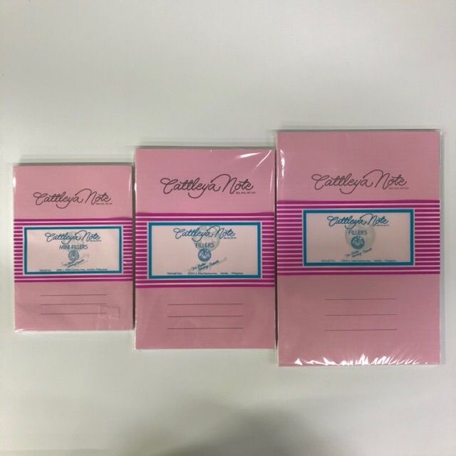 5pcs CATTLEYA Notebook Filler Mini Size 5" x 7" Big Size 7" x 10 ...