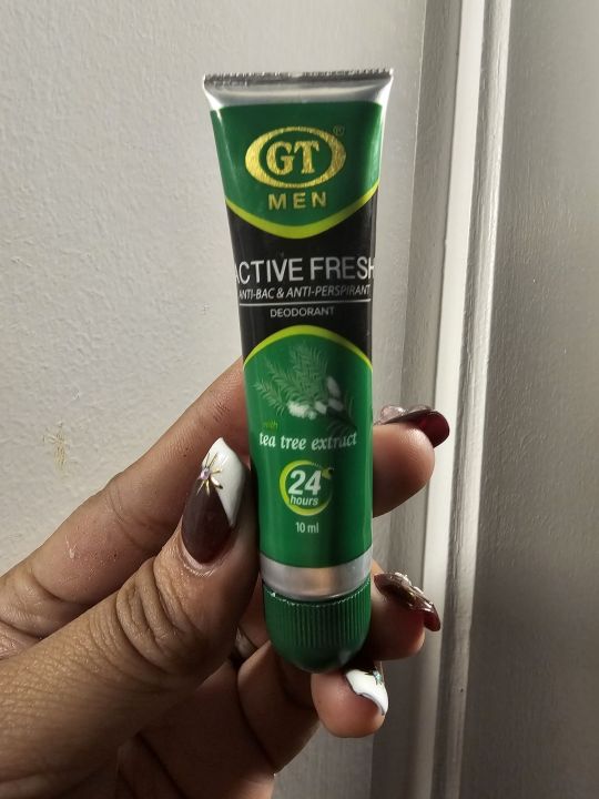 GT MEN ACTIVE FRESH ANTIPERSPIRANT DEODORANT 10ML | Lazada PH