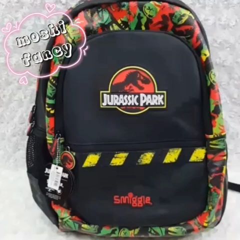 Tas Ransel Smiggle Dinosaurus Jurassic Park / Tas Backpack Smiggle Anak ...