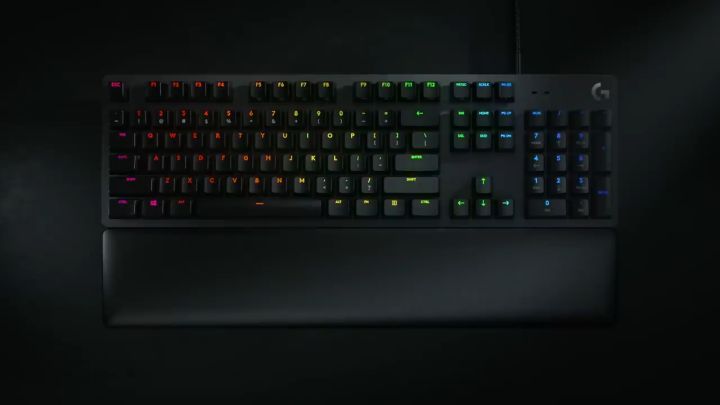 Logitech G513 Backlit Mechanical Wired Gaming Keyboard Tactile Switch ...