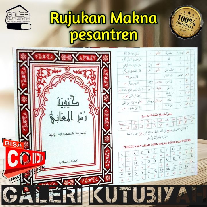 Rumus rujukan makna pesantren - metode makna alamat makna rujukan makna ...