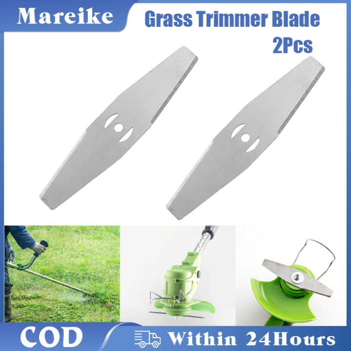 2Pcs Grass Cutter Blade Grass Trimmer Blade 6 Inch Grass Trimmer ...