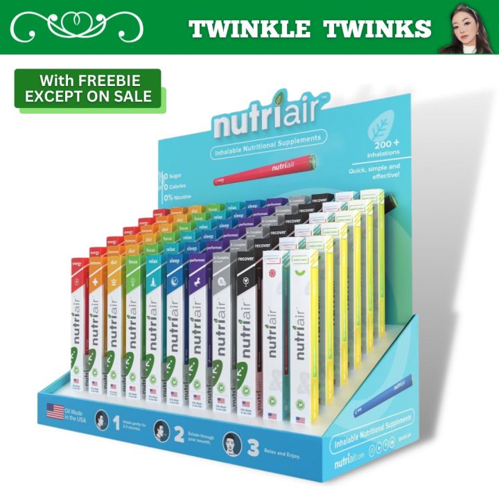 NUTRIAIR Sleep Focus Energy Recover Relax Diet Immune Performax | Lazada PH