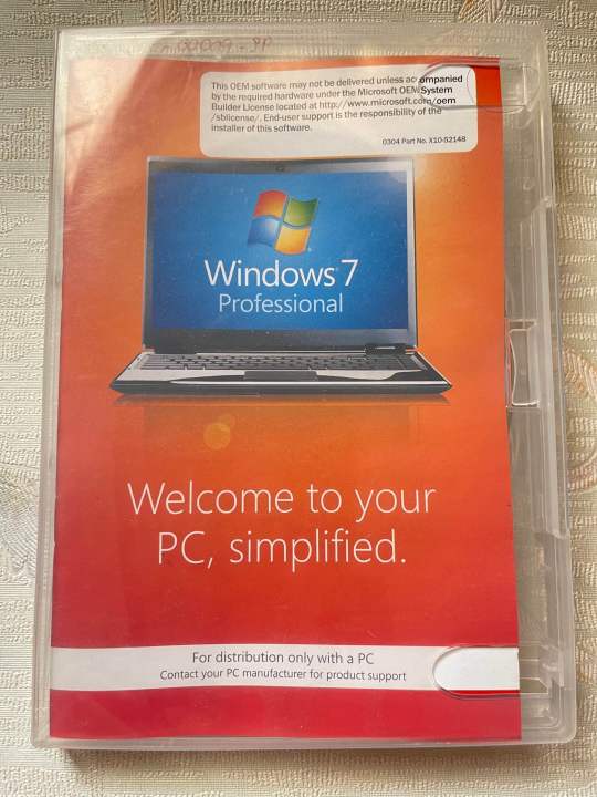 Windows 7 pro 64bit แผ่นแท้ | Lazada.co.th