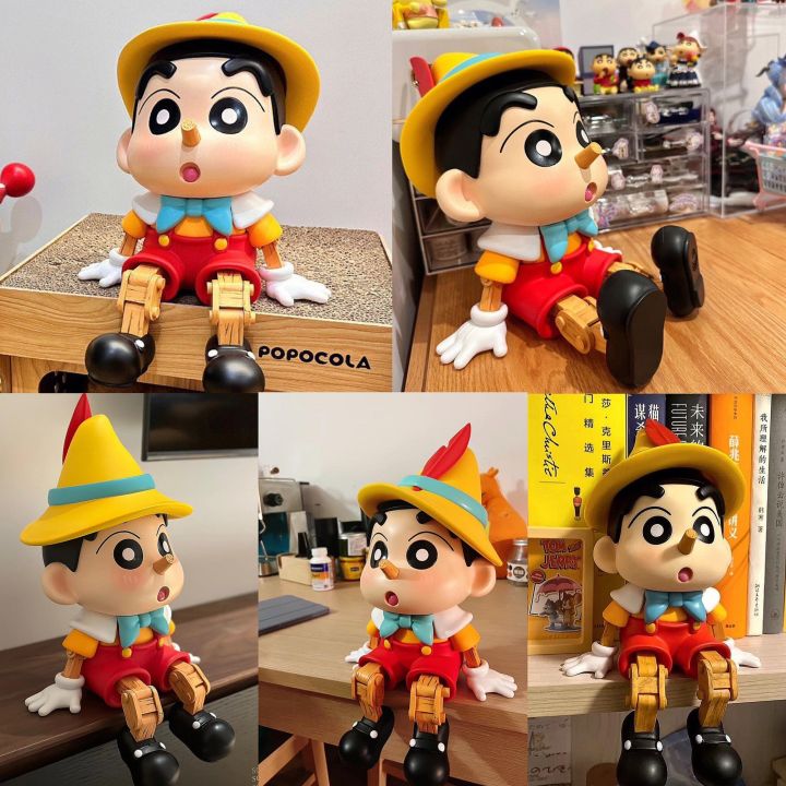 ชินจัง พิน็อคคิโอ Crayon Shin-chan Pinocchio Puppet Cosplay Action ...