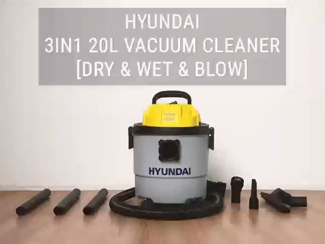 MYDIYSDNBHD - HYUNDAI 3 IN 1 VACUUM CLEANER AND BLOWER 20 LITER / WET ...
