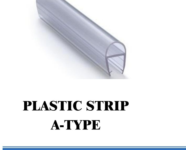 2pcs A-Type Shower Plastic Strip 2.2meters for shower enclosure | Lazada PH