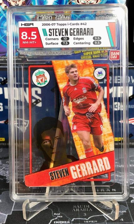 Steven Gerrard ⚽️ การ์ดสะสมฟุตบอล EPL ⚽️ Topps i-Cards 🇬🇧 ทีมลิเวอร์พูล ...