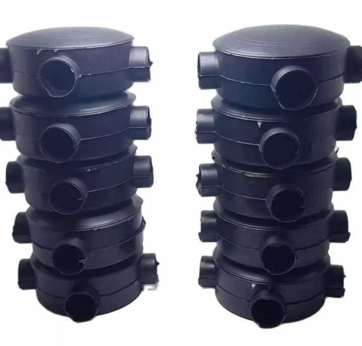 10 pcs T-dus Hitam / rumah penyambung kabel / t dus hitam besar ...