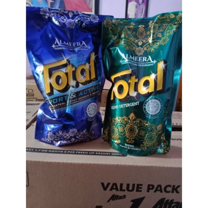 PROMO ! deterjen total Almera 800gr dan 1,8 dan cair 750ml dan bukrim ...
