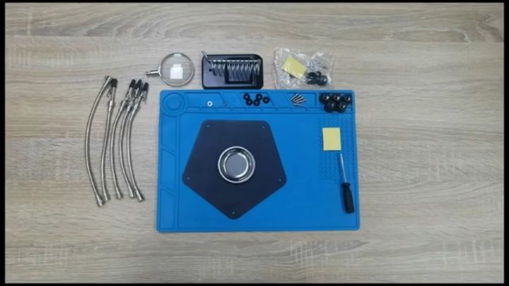 Hand Soldering Third Hand Soldering Tool PCB Holder with Soldering Iron ...