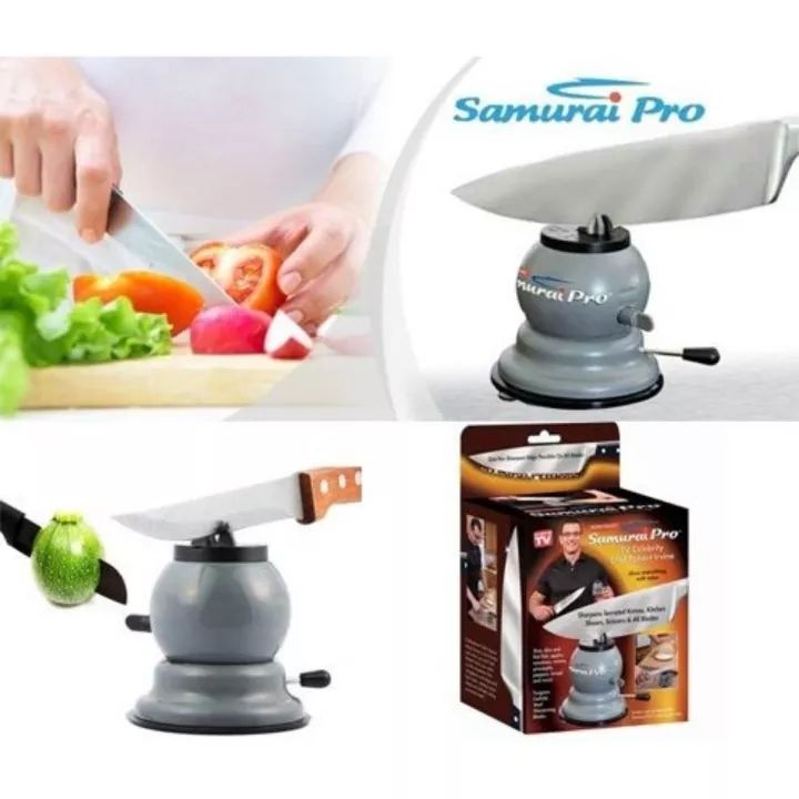 เครื่องลับมีดงานครัว SAMURAI-PROลับได้คมทันใจ ใช้ง่าย ไม่กินแรง ลับได้ ...