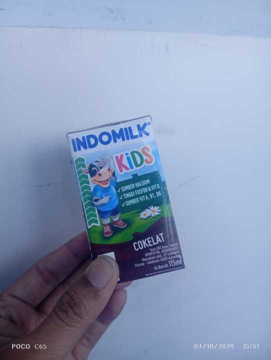 susu UHT indomilk kids rasa coklat | Lazada Indonesia