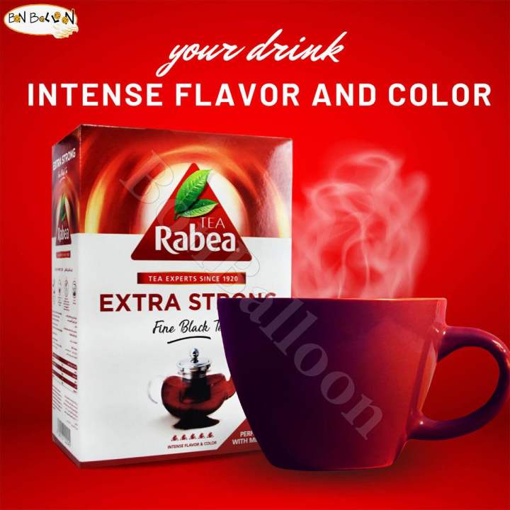 Tea Rabea Extra strong (Rich Flavor and Smooth Taste)/ RABEA EXPRESS ...