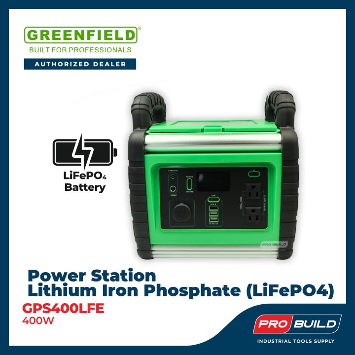 Greenfield Power Station (Lithium Iron Phosphate Battery) | Lazada PH
