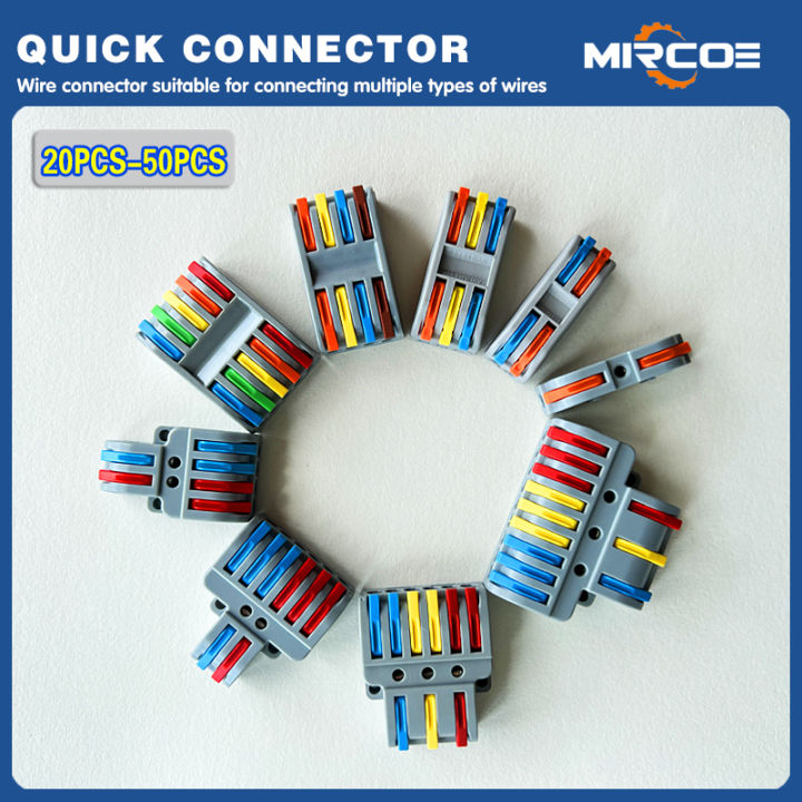 MIRCOE Wholesale Quick Wire Terminal Connector Universal Wiring Cable ...