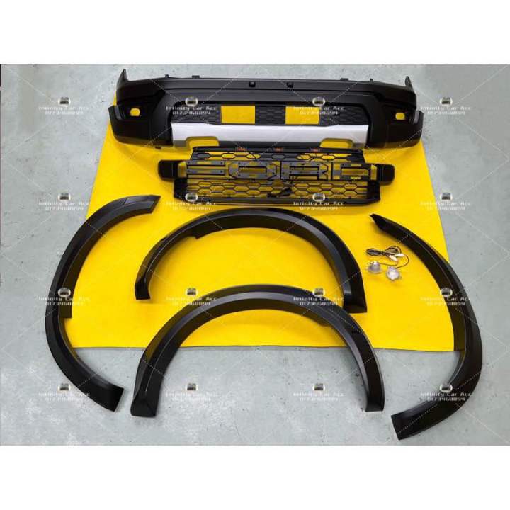 Ford Ranger T9 2022 2023 XLT XLT Plus Wildtrak Convert Raptor Bumper ...