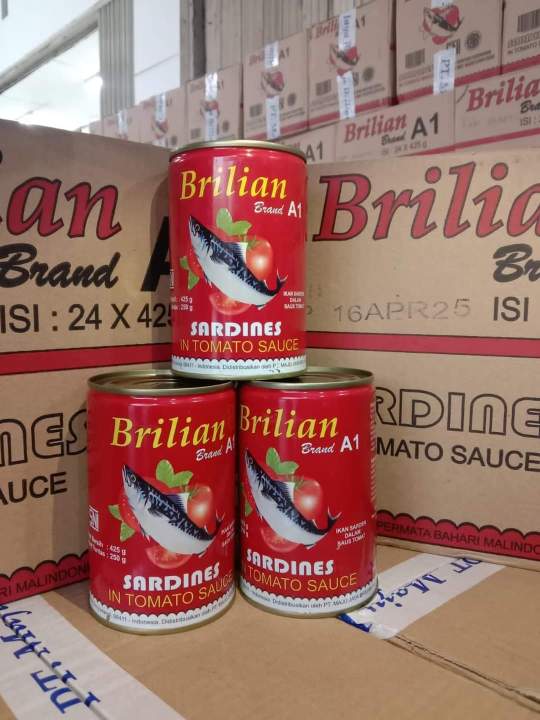 Sarden Ikan Saos Tomat/Ikan Sarden Dalam Saus Tomat Enak/Kemasan Botol ...