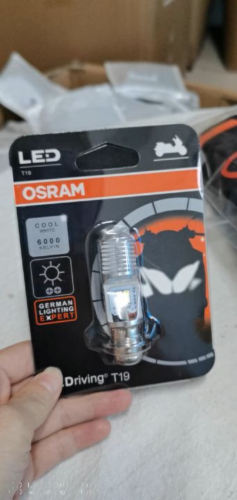 ORIGINAL OSRAM LED T19 12V 5/6W For Wave, XRM, Shogun, Raider, Mio ...