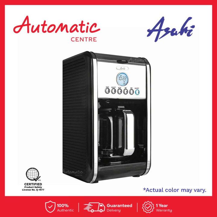Asahi CM-033 12 Cups Electric coffee maker with Washable Coffee filter ...