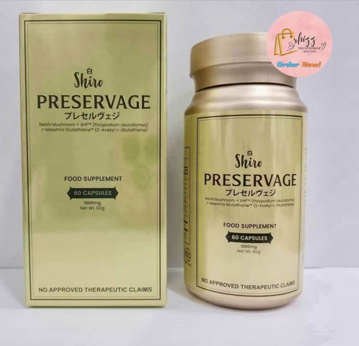 Shiro Preservage (S-Acetyl Glutathione) IV drip alternative Healthcare ...