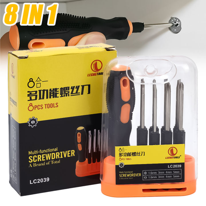 【Homior】8PCS/Set 8-in-1 Insulated Screwdriver Set Screw Driver Bit ...
