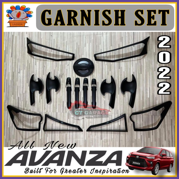 TOYOTA AVANZA 2022 GARNISH SET | Lazada PH