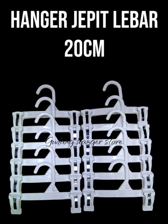 (1 Lusin) Hanger Jepit Anak 20 cm gantungan jepit Plastik | Hanger ... (1 Lusin) Hanger Jepit Anak 20 cm gantungan jepit Plastik | Hanger ...