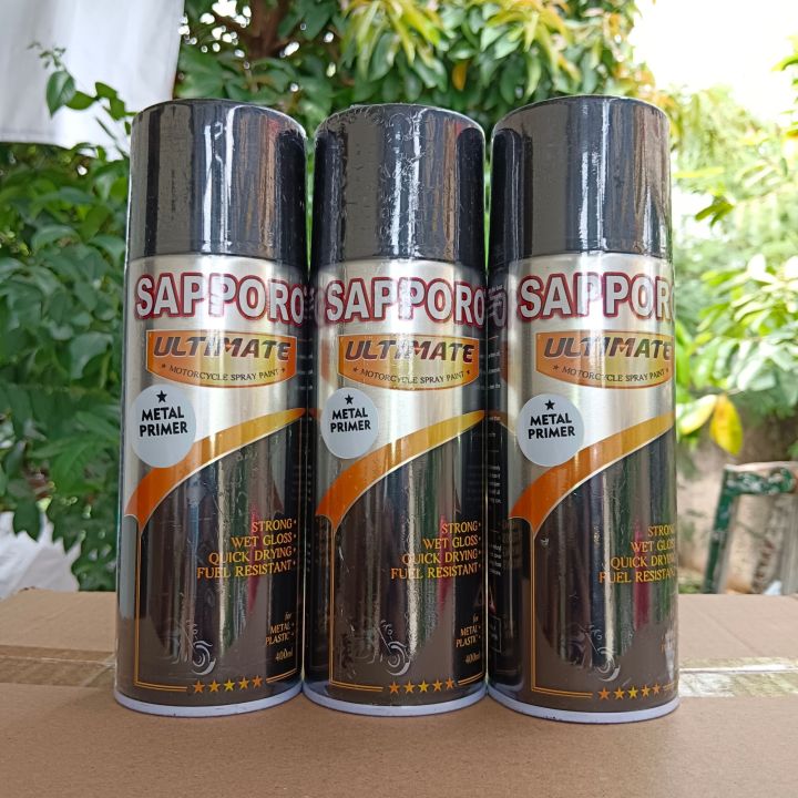 cat spray saporo metal primer 400ml pilox pylox cat pilox SAPPORO ...